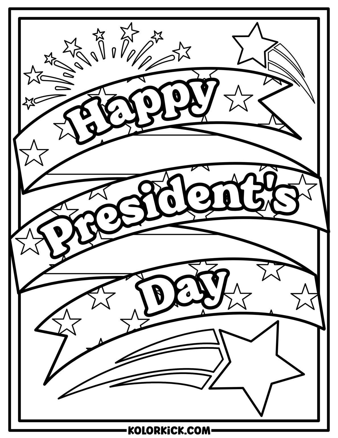 Cute February Coloring Pages - (100% Free Printable PDFs)