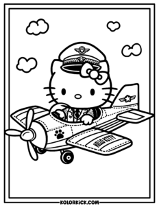 Hello Kitty Coloring Pages - 75 Free Printable PDFs