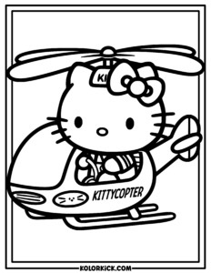 Hello Kitty Coloring Pages - 75 Free Printable PDFs