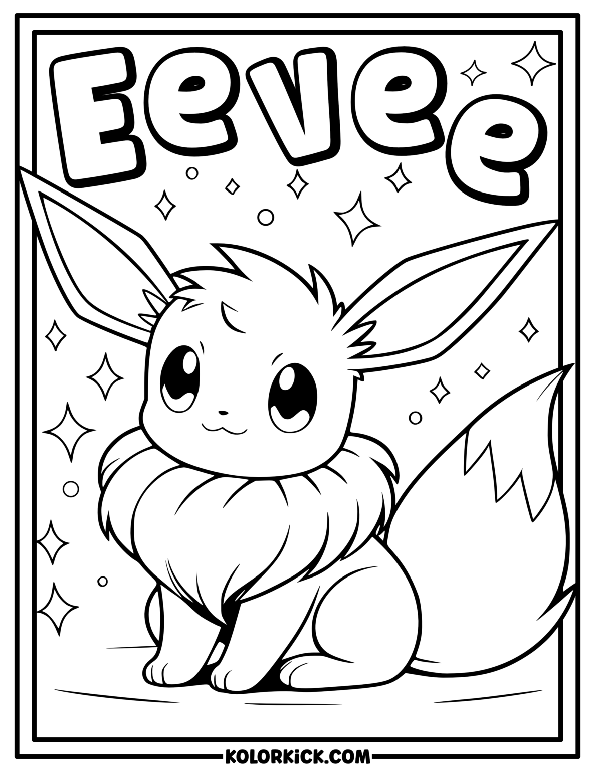 Cute Pokemon Coloring Pages - (100% Free Printable PDFs)