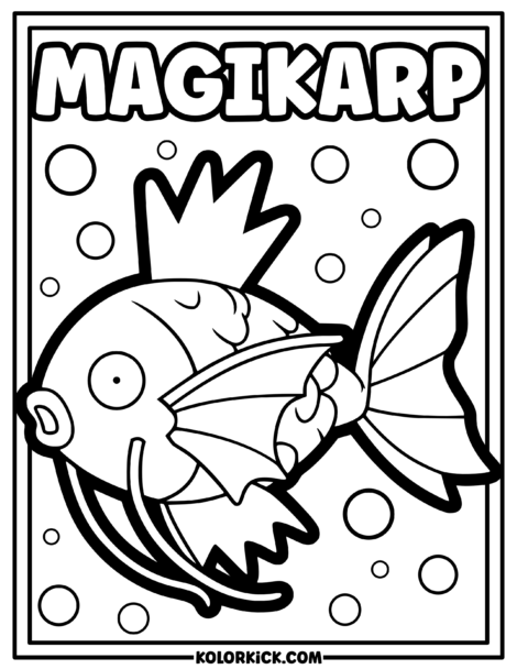 Cute Pokemon Coloring Pages - (100% Free Printable PDFs)