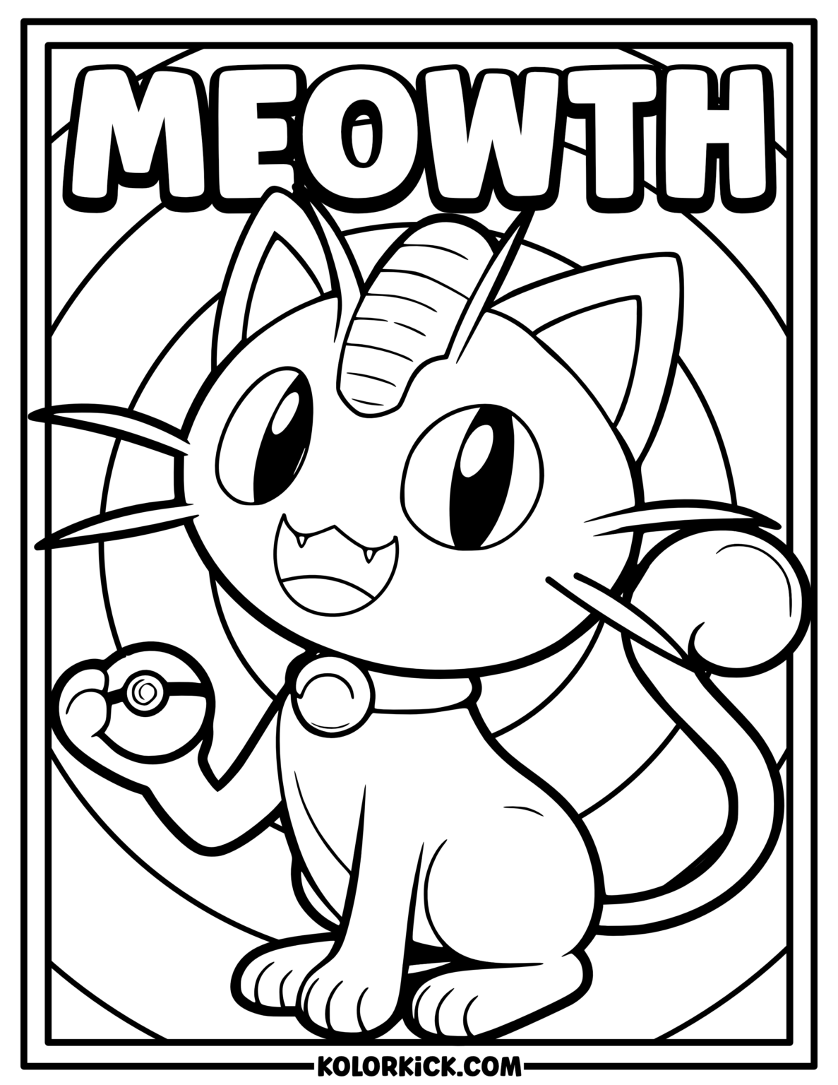 Cute Pokemon Coloring Pages - (100% Free Printable PDFs)