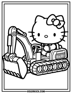 Hello Kitty Coloring Pages - 75 Free Printable PDFs